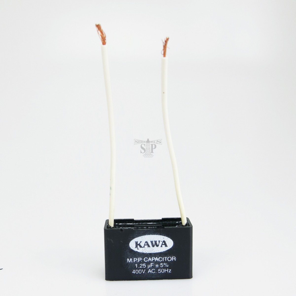 KAWA 400V 1uF~5uF M.P.P. Fan Capacitor Square (Black)