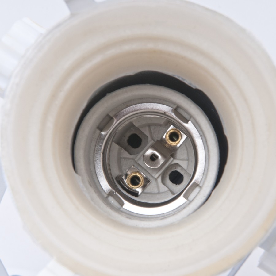 E27 Outdoor Par 38 Holder Fitting (White)