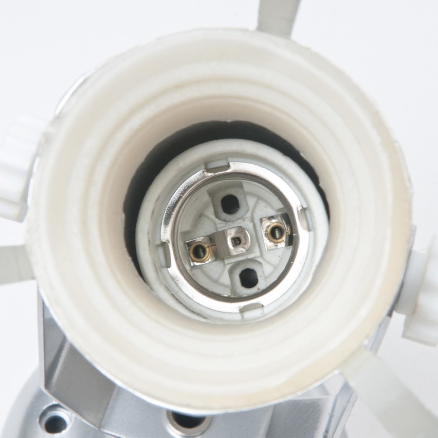 E27 Outdoor Par 38 Holder Fitting (Silver)