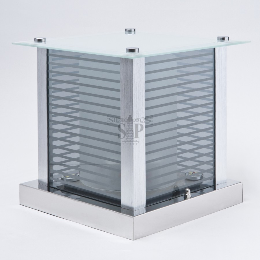 9911 16-inch Modern E27 LED Outdoor Gate Lamp Square For Pole / Pillar