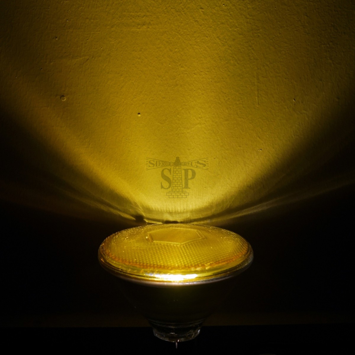 Phoenix PAR 38 80W Colour Incandescent Filament Flood Light Bulb (Yellow)